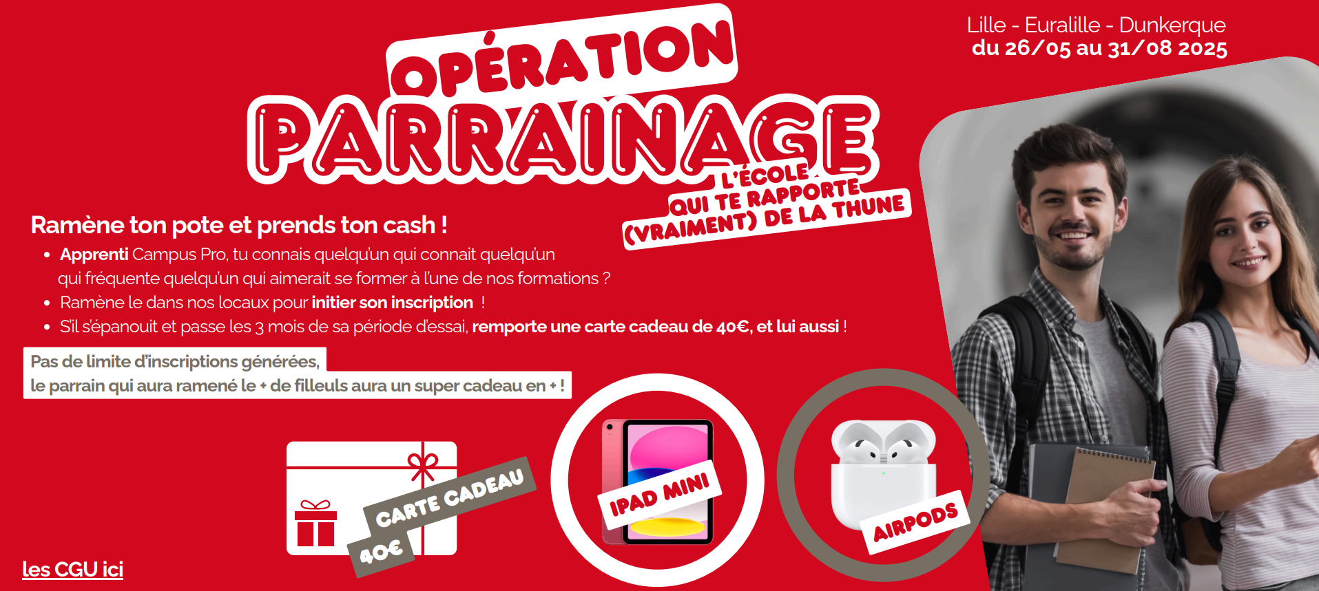 Opération parrainage - Campus Pro
